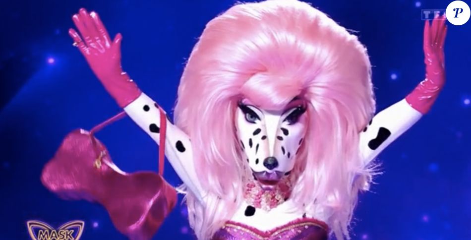 Le dalmatien drag-queen dans Mask Singer sur TF1 - Purepeople