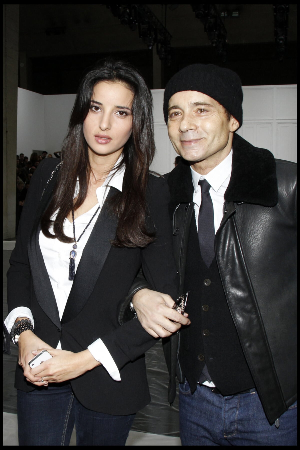 Photo : Jean-Luc Delarue et sa compagne Anissa Khel. - Purepeople