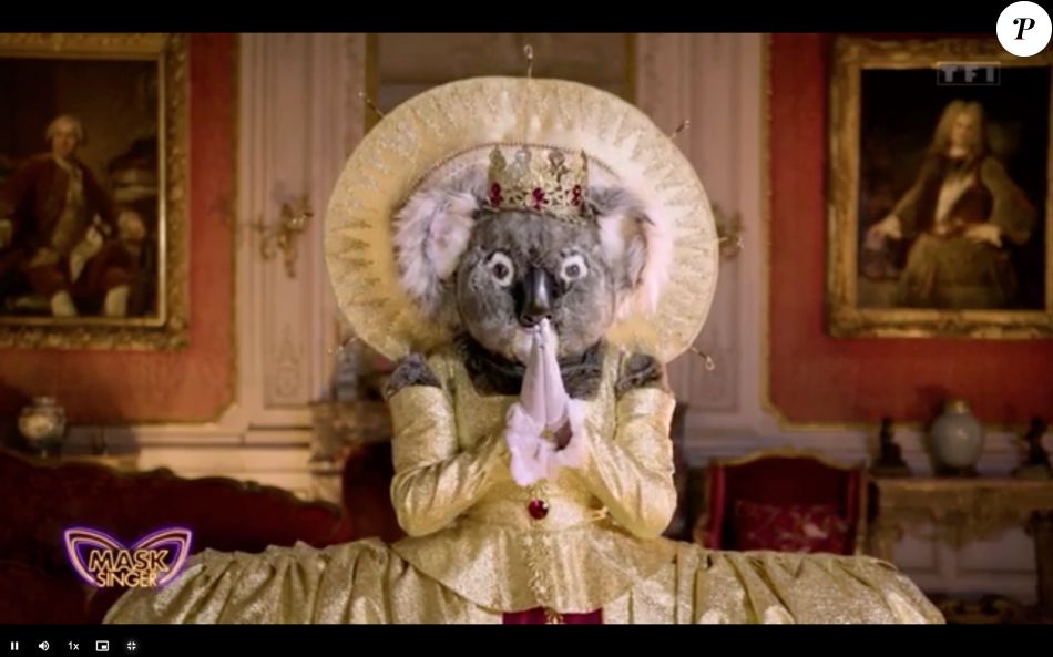 Le koala dans Mask Singer sur TF1 - Purepeople