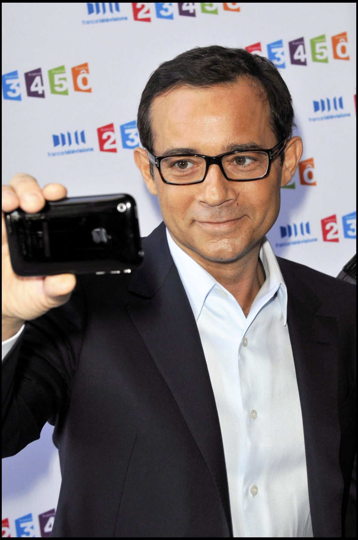 Photo : Jean-Luc Delarue lors de la conférence de presse de rentrée de ...