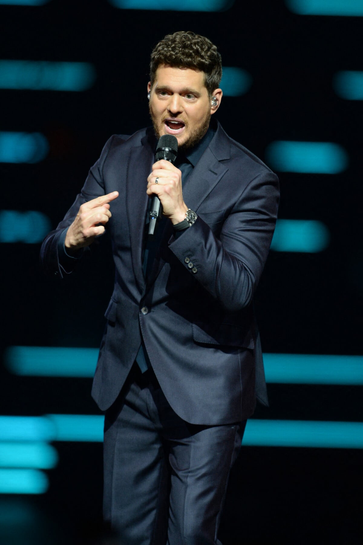 Photo : Michael Bublé est en concert au FLA Live Arena à Sunrise en ...