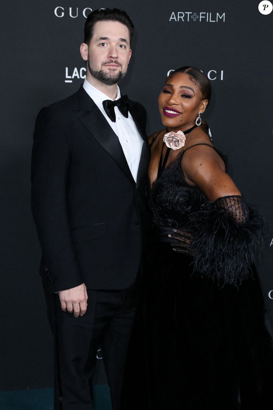 Alexis Ohanian et sa femme Serena Williams - People au 10ème Annual Art ...
