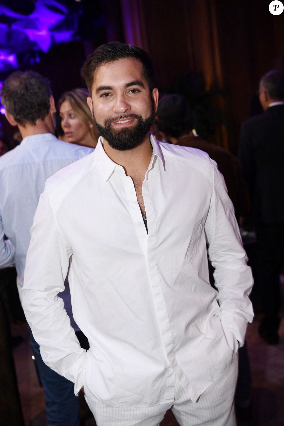 Kendji Girac - Soirée de lancement du magazine Oniriq à l'hôtel Plaza ...