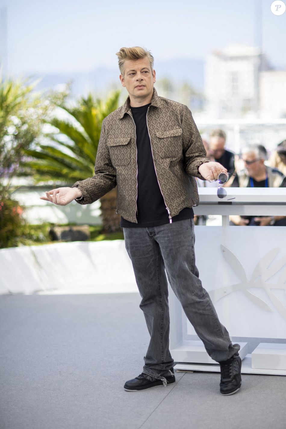 Benjamin Biolay au photocall du jury Un certain regard lors du 75ème ...