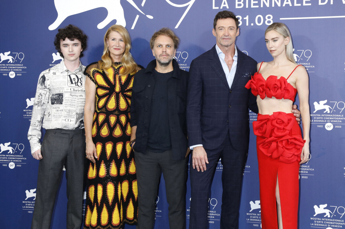 Photo Zen Mcgrath Laura Dern Florian Zeller Hugh Jackman Et