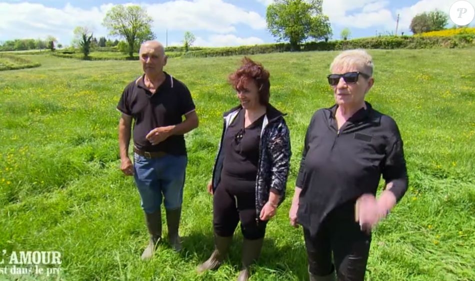 Jean (L'amour est dans le pré) à la ferme avec ses deux prétendantes ...