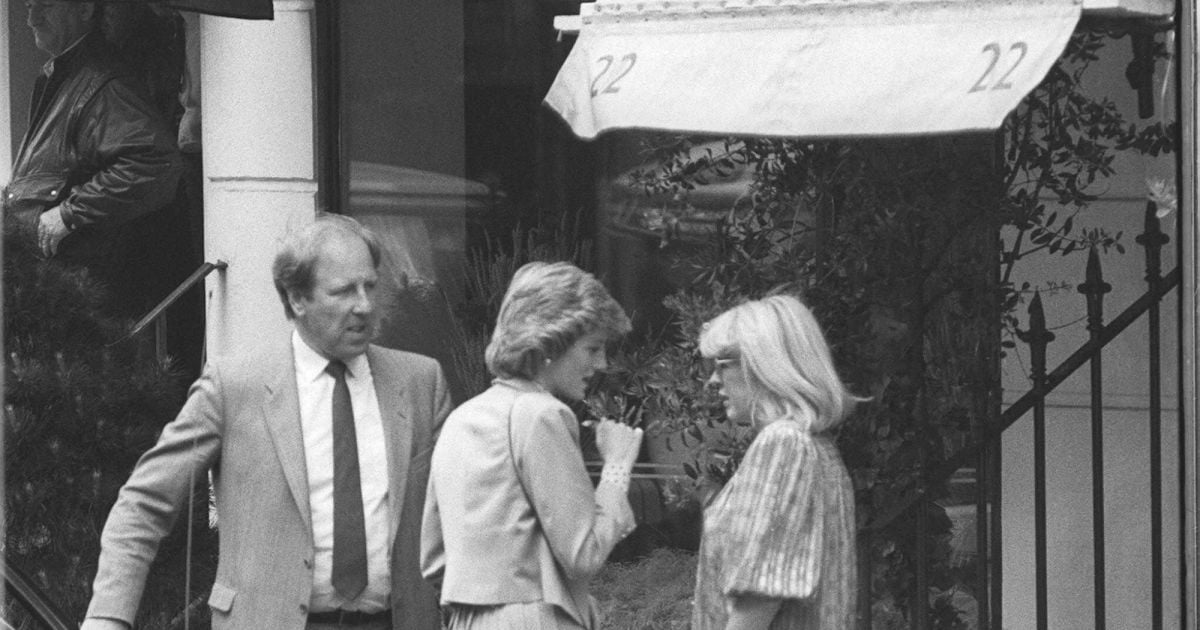 Diana et Lady Dale Tryon à San Lorenzo, en juin 1986 - Purepeople