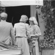 Diana et Lady Dale Tryon à San Lorenzo, en juin 1986 - Purepeople