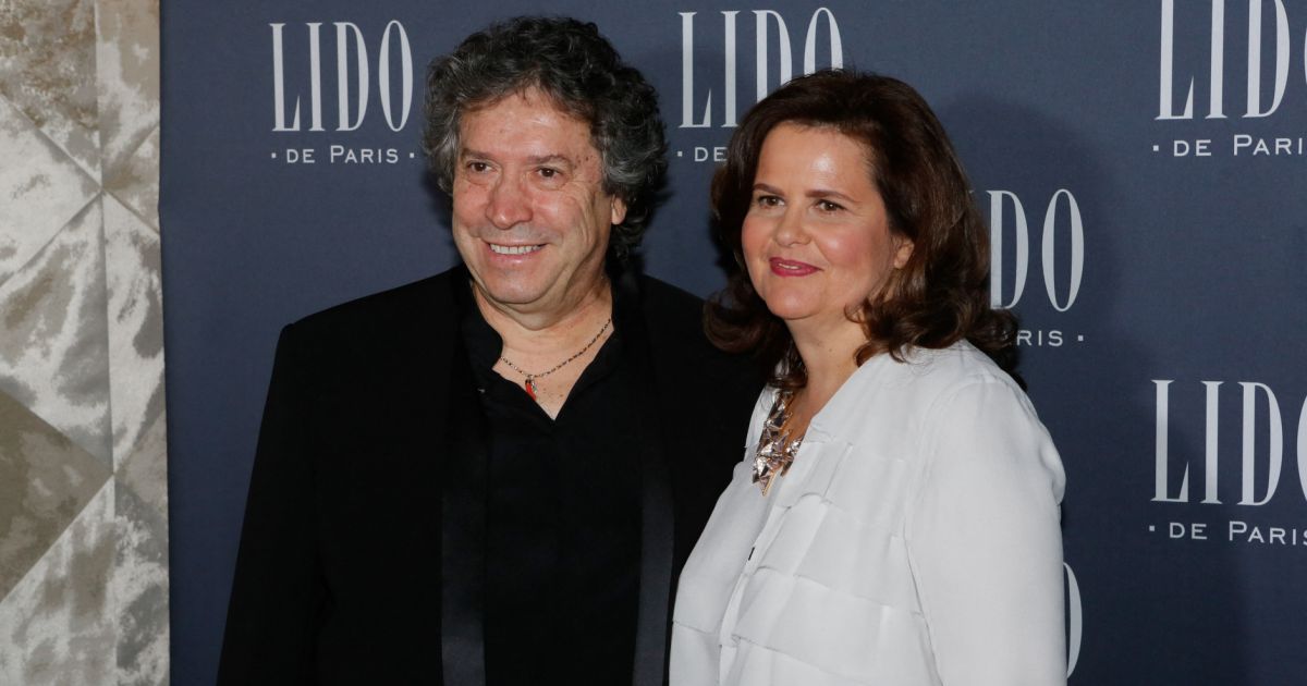 Franco Dragone, Nathalie Bellon-Szabo (présidente du Lido) - Photocall ...
