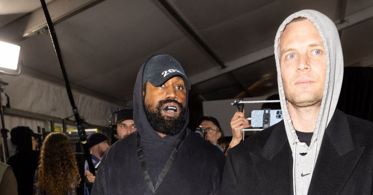 Kanye West, Matthew Williams - Photocall du défilé Givenchy, Collection Femme Prêt-à-porter ...