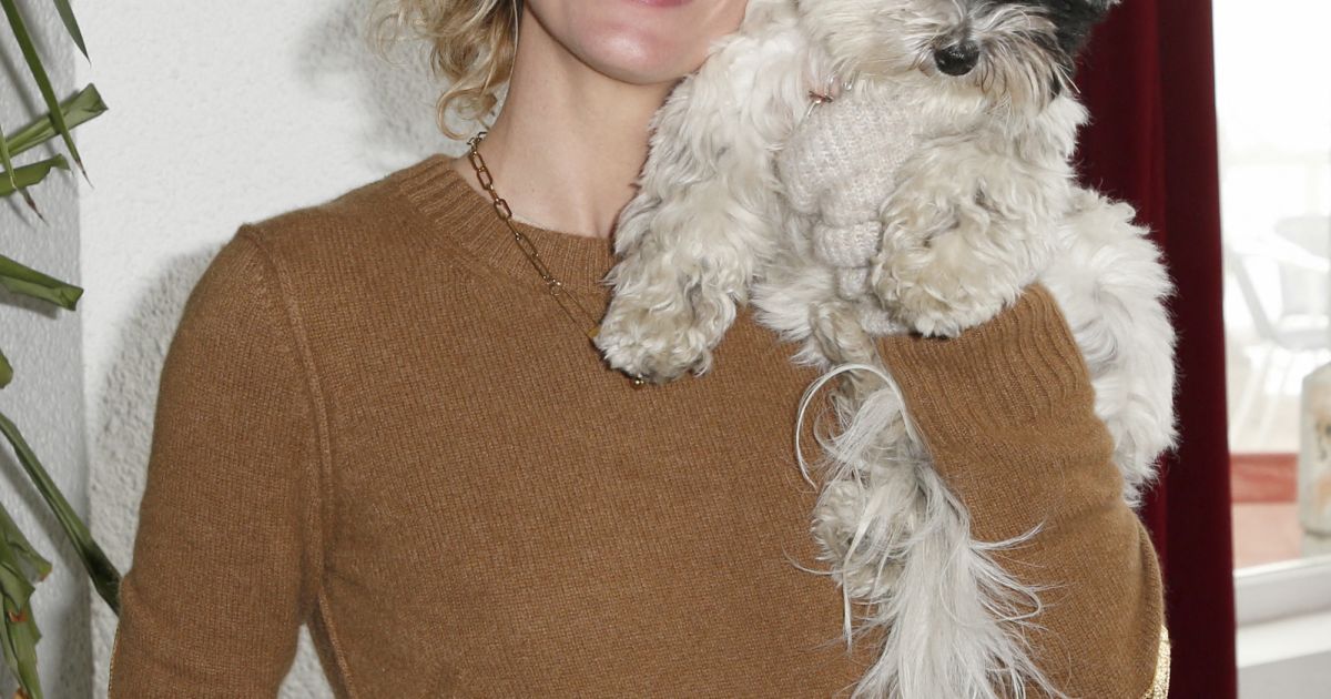 Sara mortensen pour Astrid et Raphaëlle avec son chien qui s'appelle Lily qui est un Bichon ...