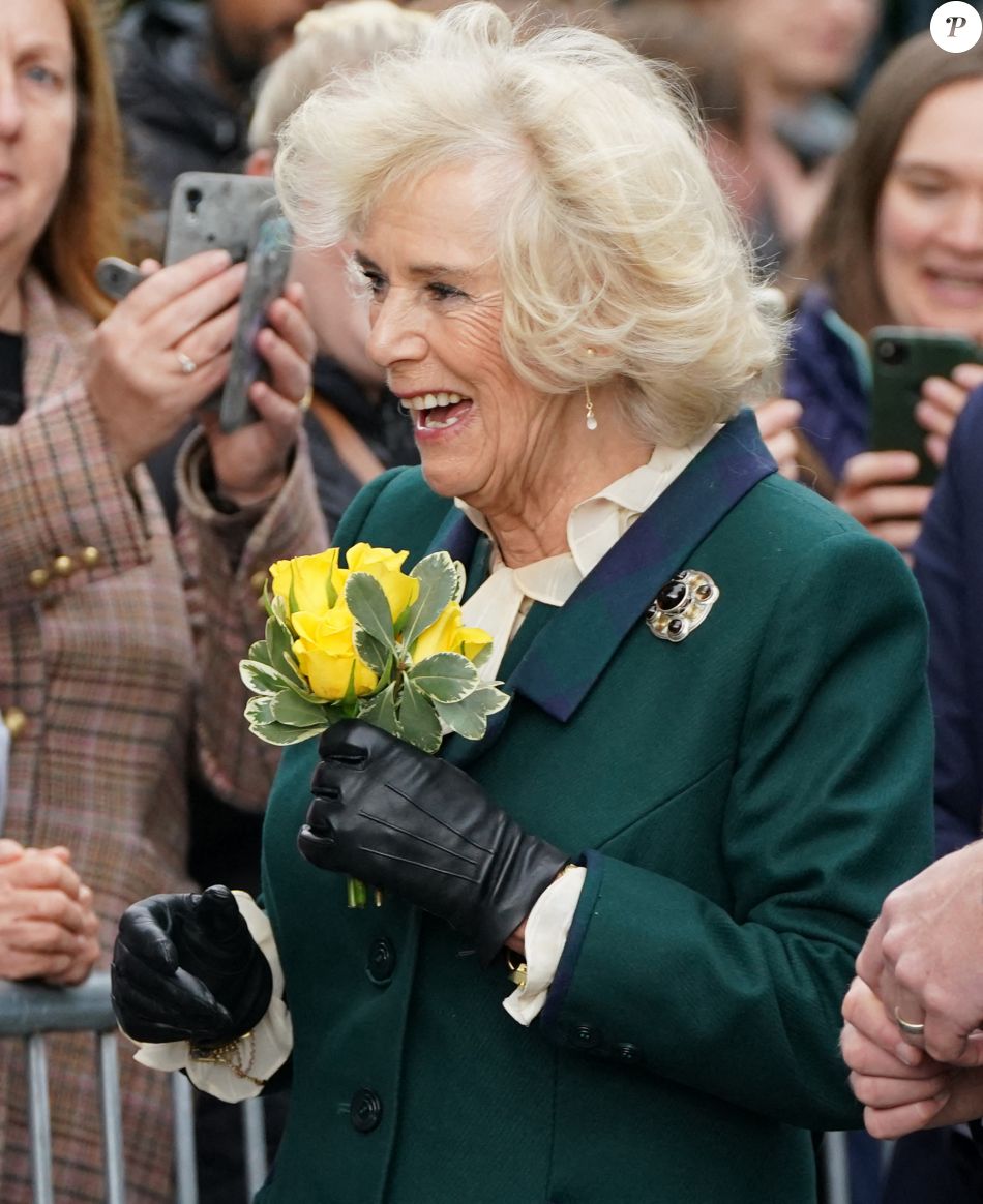 Le roi Charles III d'Angleterre et Camilla Parker Bowles, reine consort ...