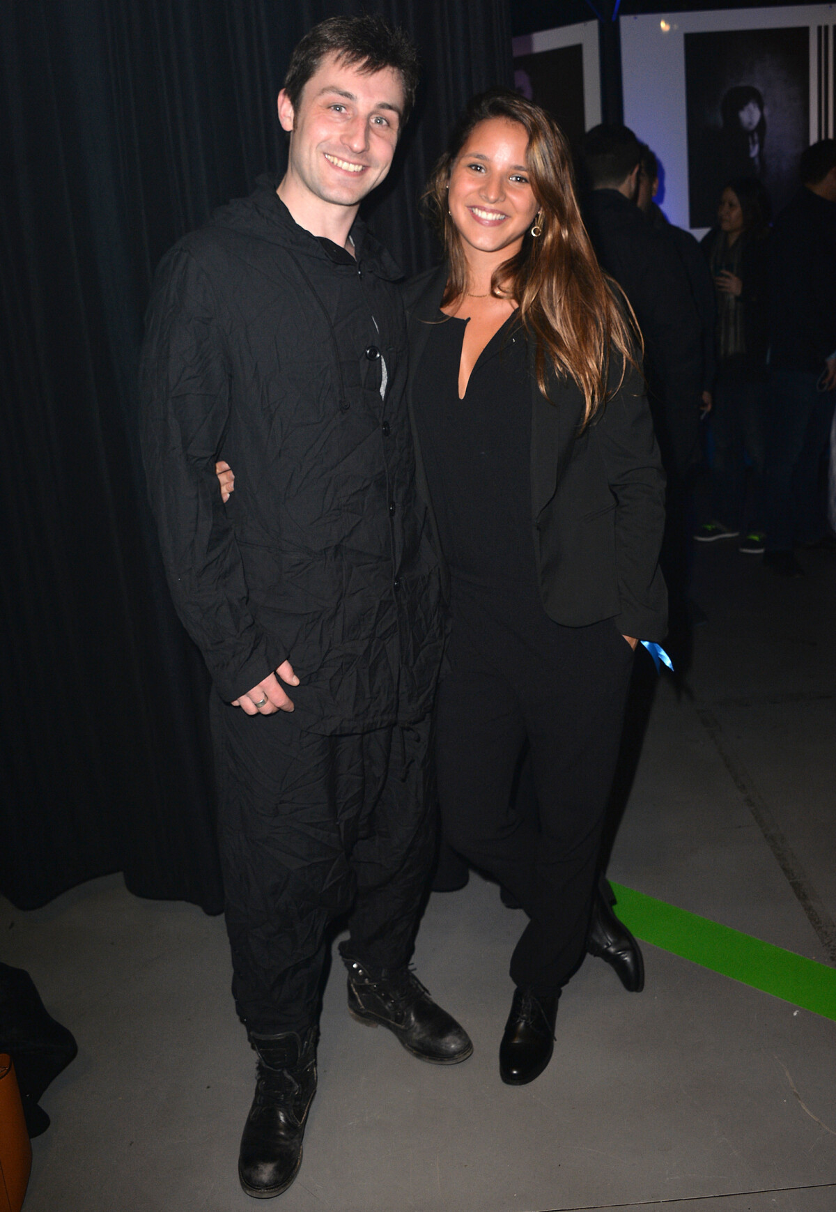Photo : Brian Joubert et sa compagne Manika Auxire - Première de la ...