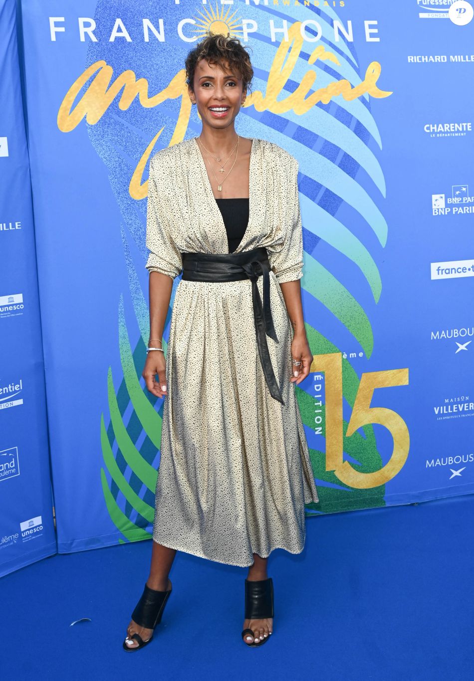 Sonia Rolland lors du 15e festival du film francophone de Angoulême ...