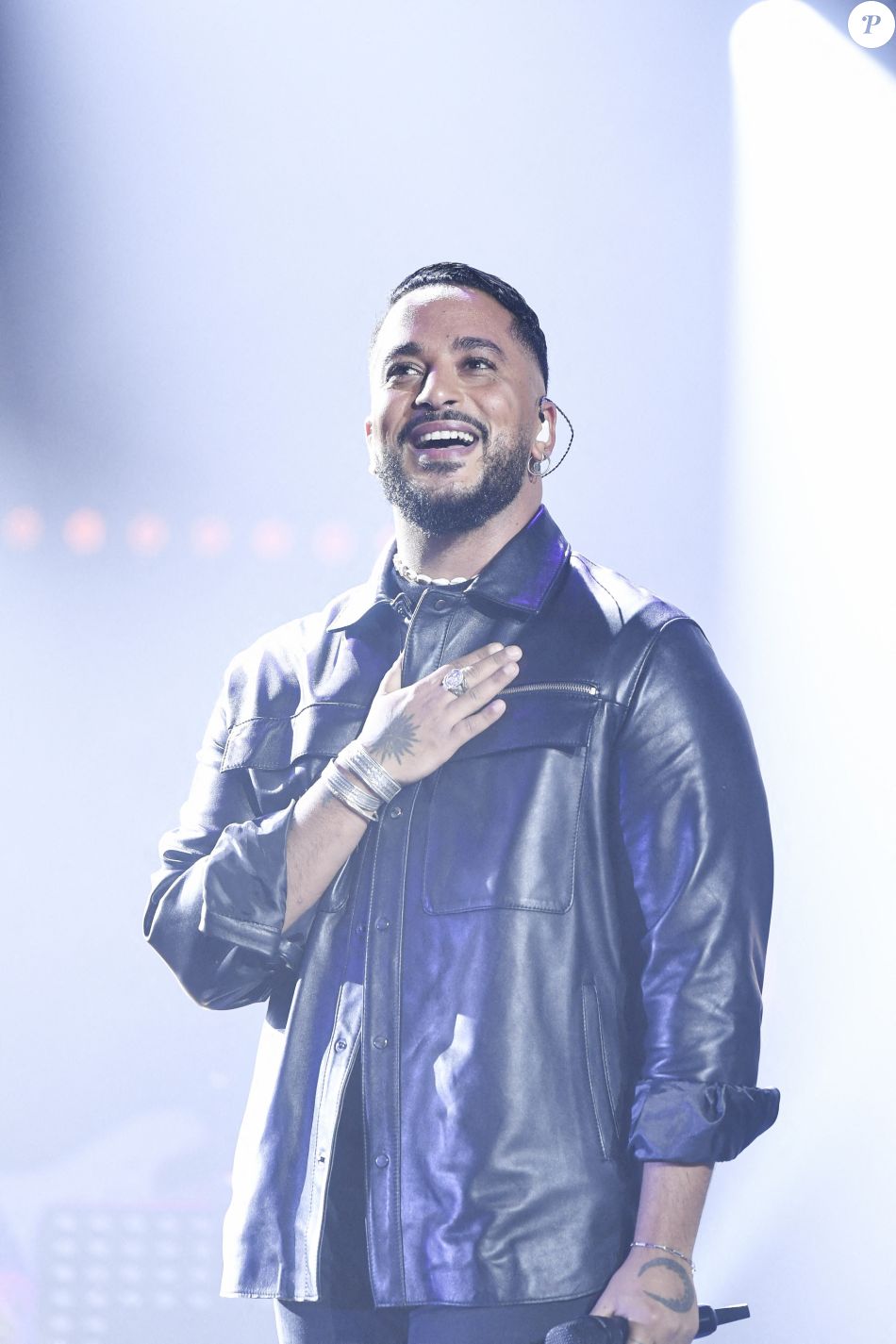 Exclusif - Slimane - 10e édition de la soirée Leurs voix pour l'espoir ...