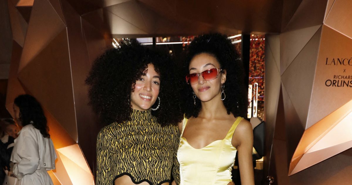 Semi Exclusif - Sarah, Sabrina - Arrivées à la soirée Lancôme x ...