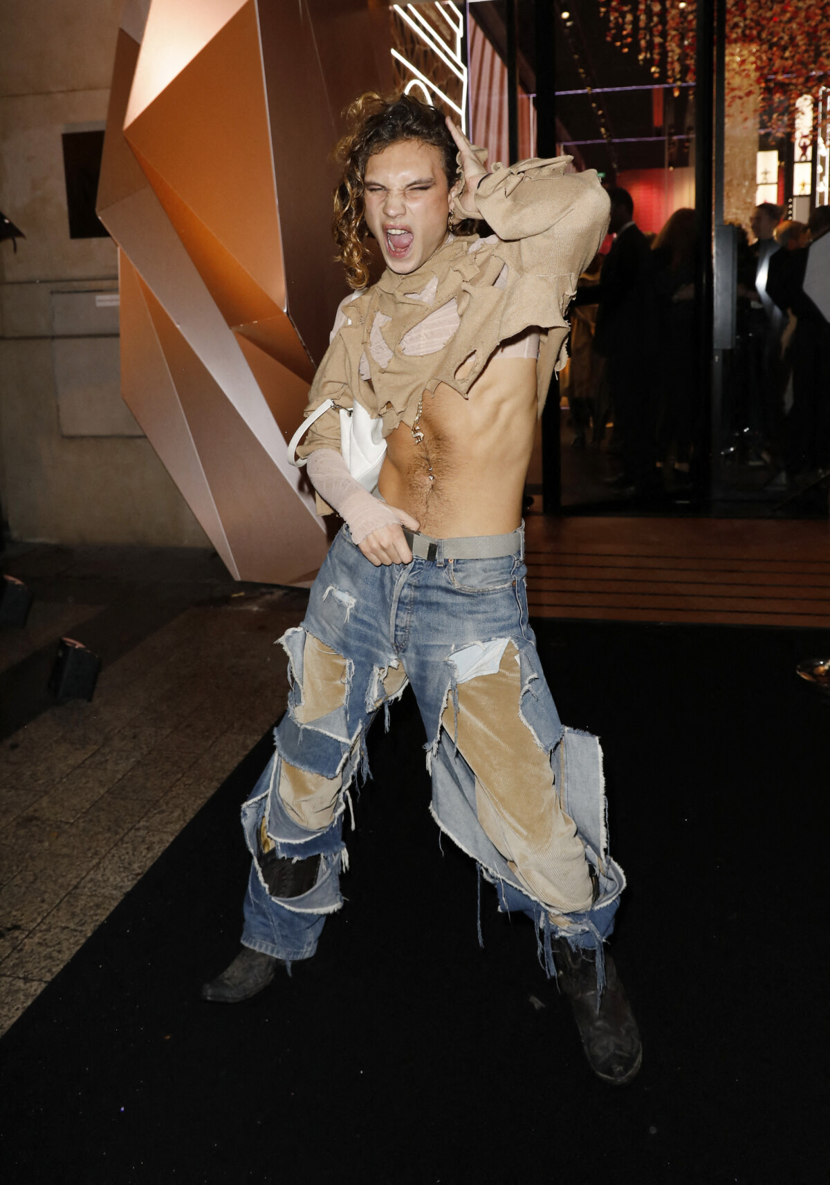 Photo : Semi Exclusif - Isaak Dessaux - Arrivées à la soirée "Lancôme x ...