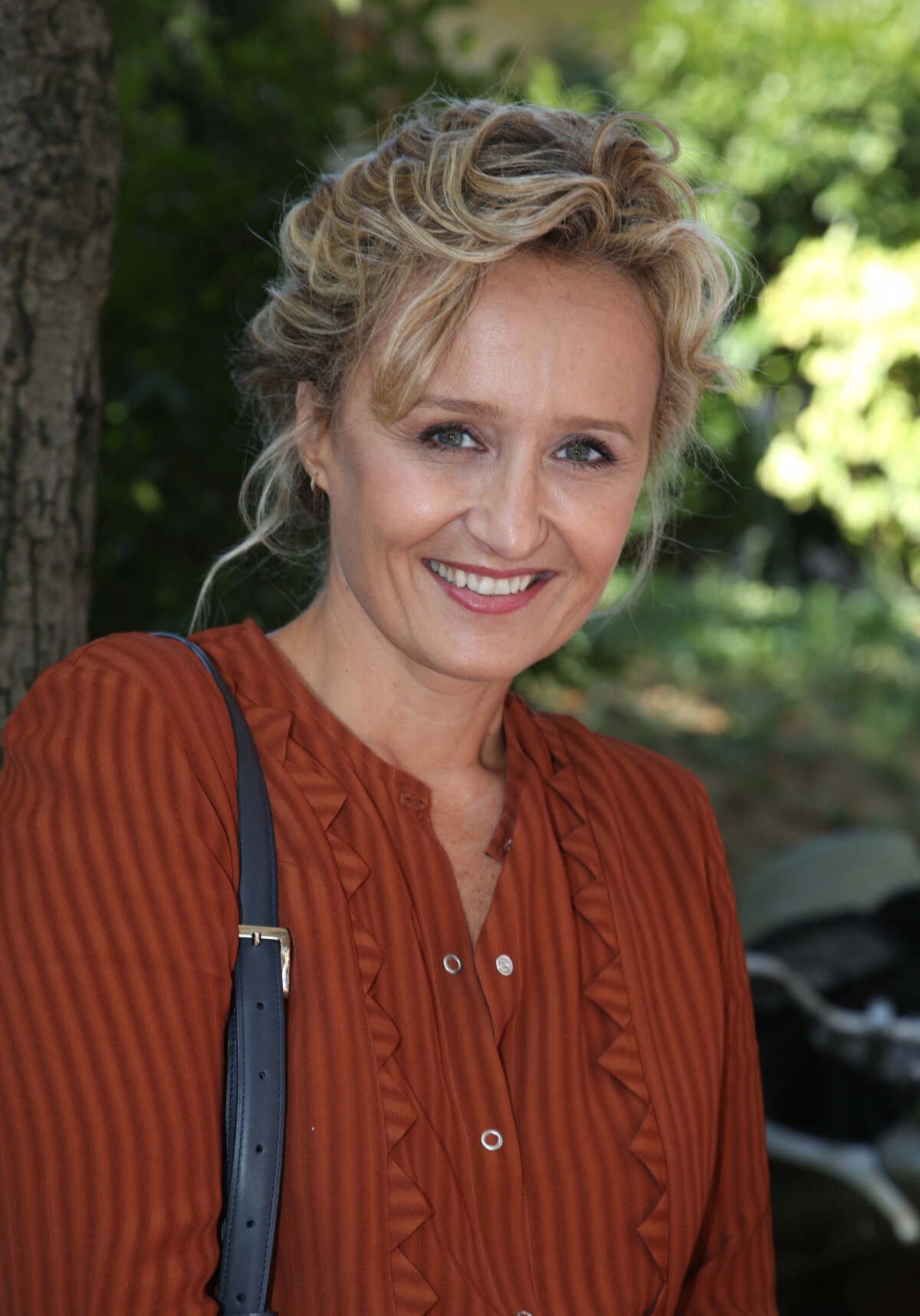 Photo : Exclusif - Caroline Roux - Arrivées à l'enregistrement de l ...