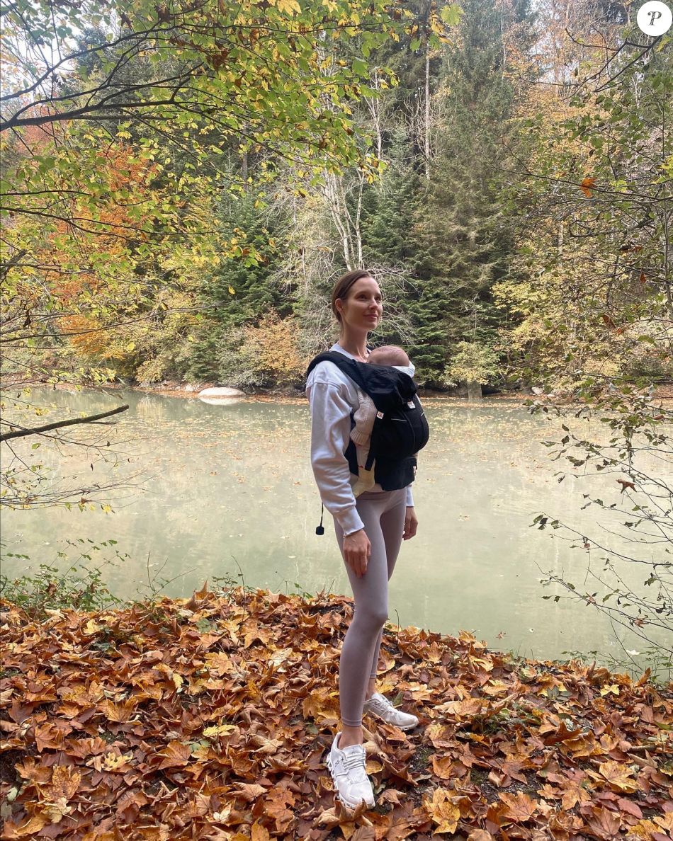 Ilona Smet et son fils sur Instagram. Le 13 octobre 2022. - Purepeople