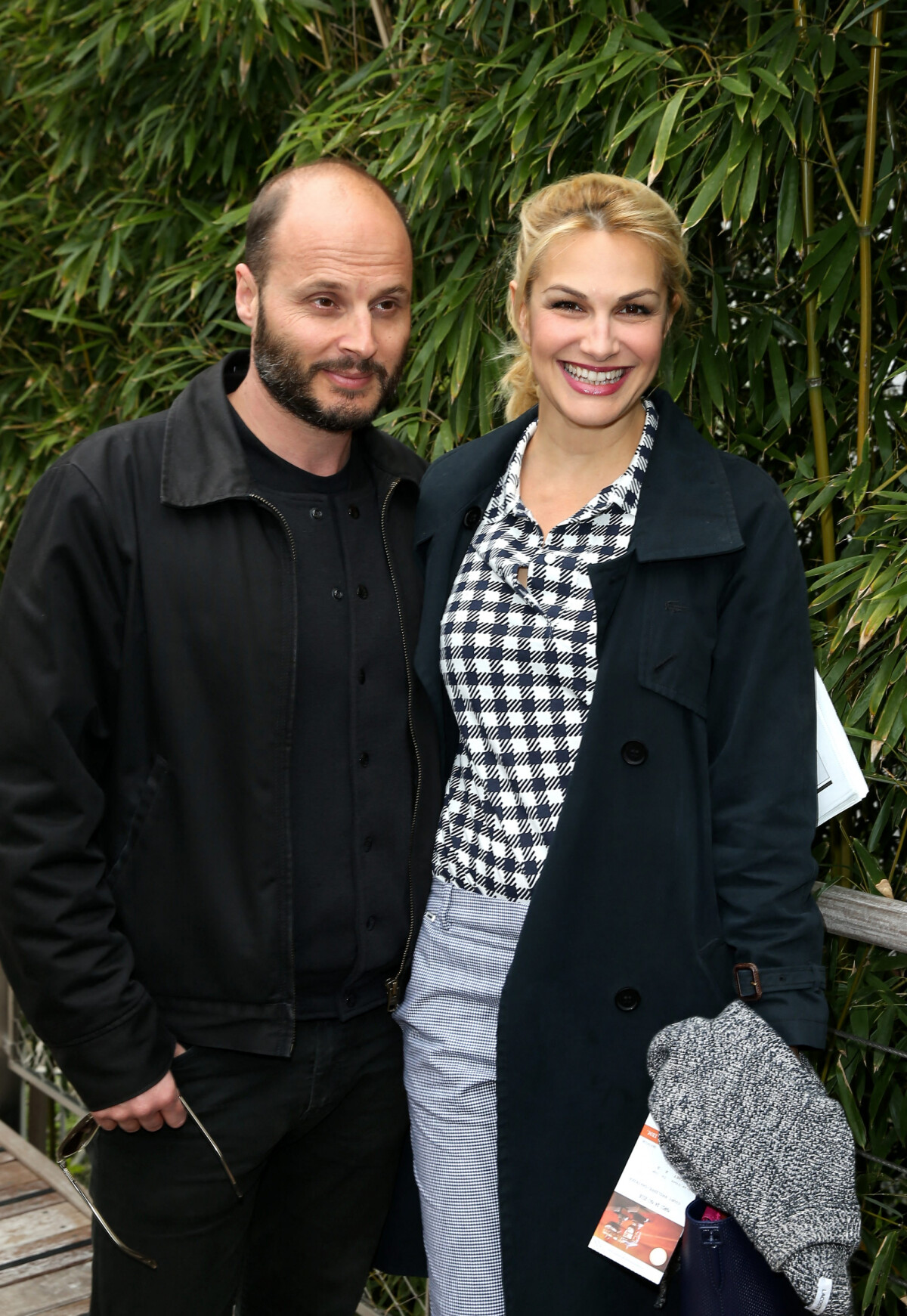 Photo : Fabrice Du Welz et sa compagne Helena Noguerra au village des ...