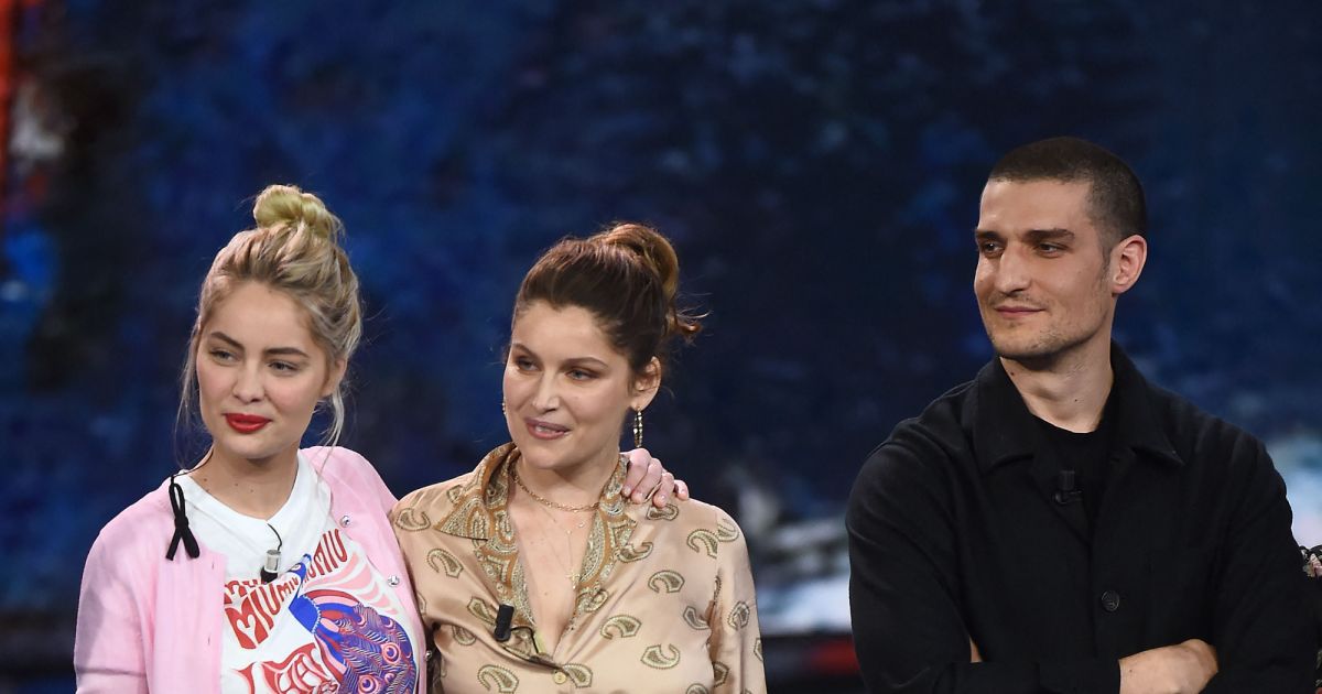 Marie-Ange Casta et sa soeur Laetitia Casta et son mari Louis Garrel ...