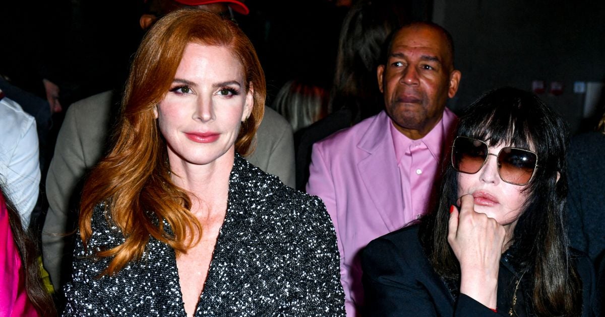 Sarah Rafferty, Isabelle Adjani - Front Row du défilé Lanvin Collection ...