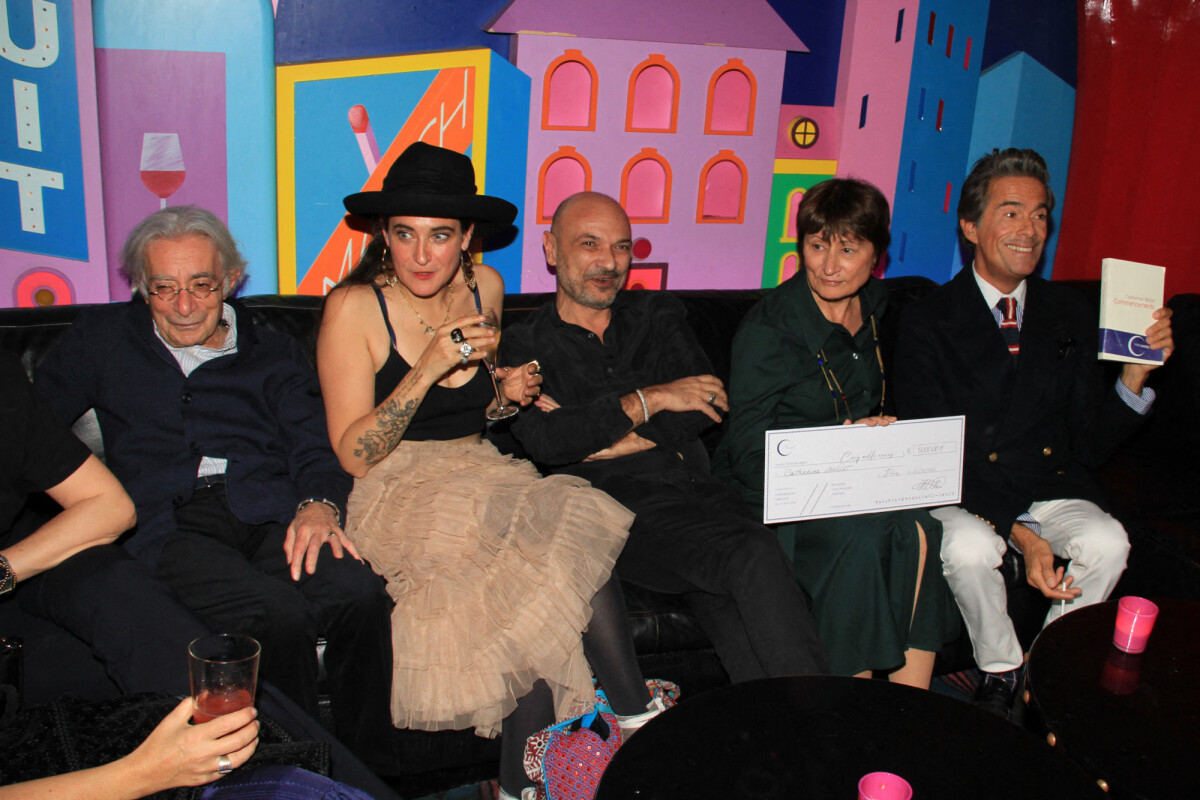 Photo : Tobie Nathan, guest, Richard Malka, Catherine Millet (prix ...