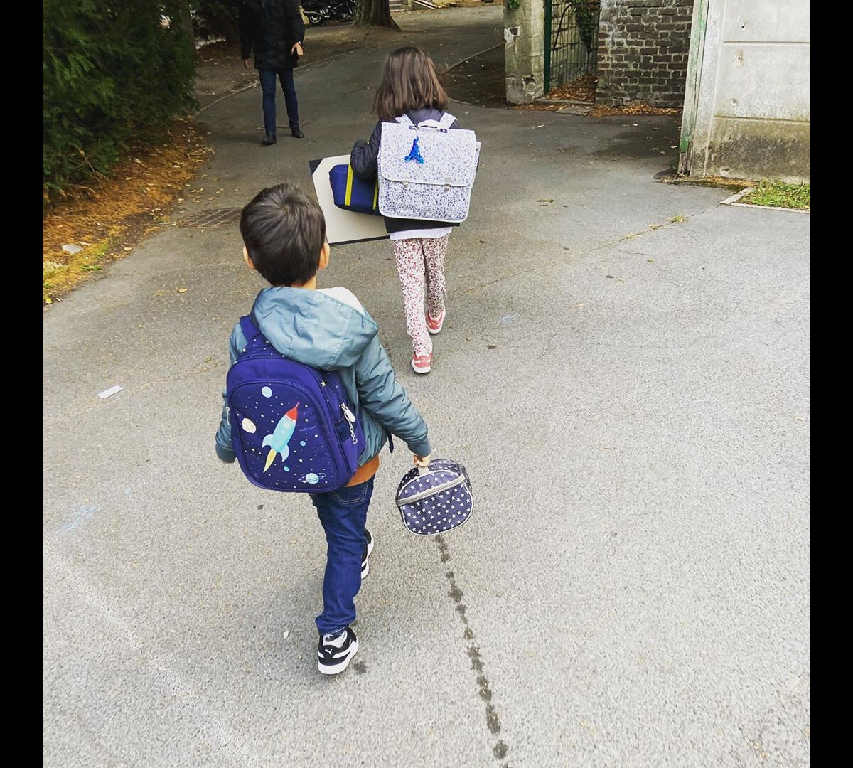 Photo : Faustine Bollaert a partagé cette photo de ses enfants, sur ...
