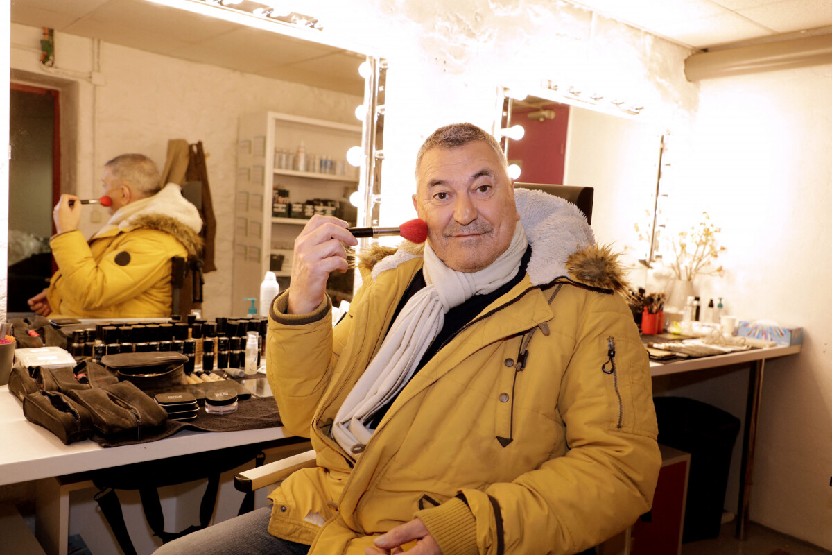 Photo : Jean-Marie Bigard dans les backstage de l'enregistrement de l ...
