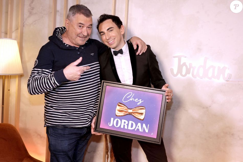 Jordan de Luxe et Jean-Marie Bigard lors de l'enregistrement de l ...
