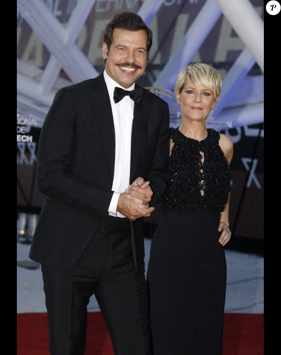 Virginie Efira dévoile son ventre au bras de Niels Schneider, Laurent ...