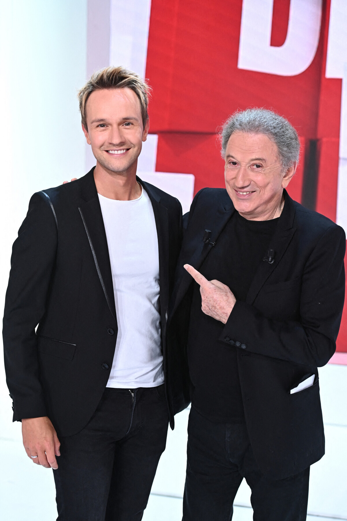 Photo : Exclusif - Cyril Féraud et Michel Drucker - Enregistrement de l ...