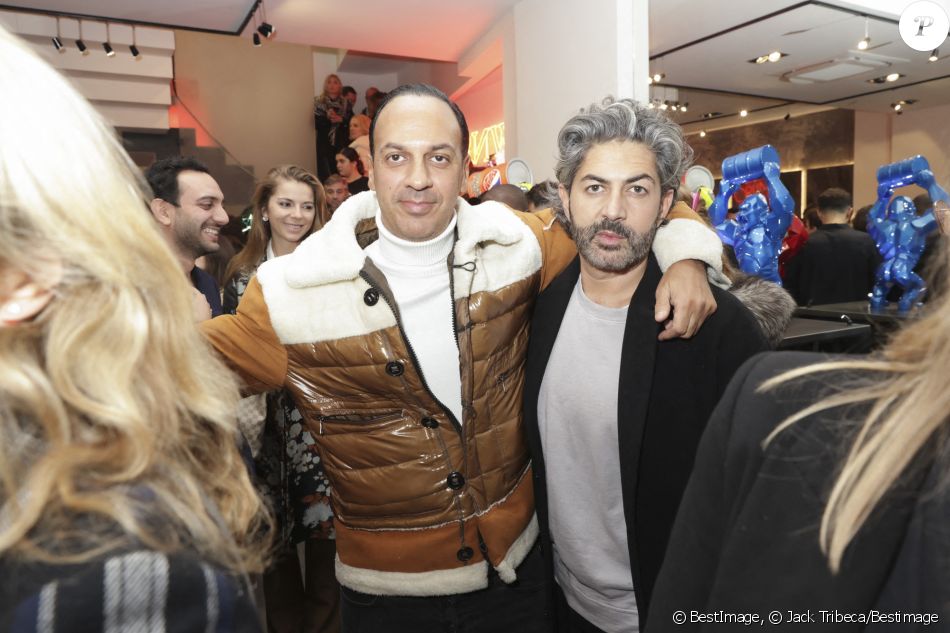 Exclusif - Nordine Mani, John Mamann - Inauguration de la Galerie ...