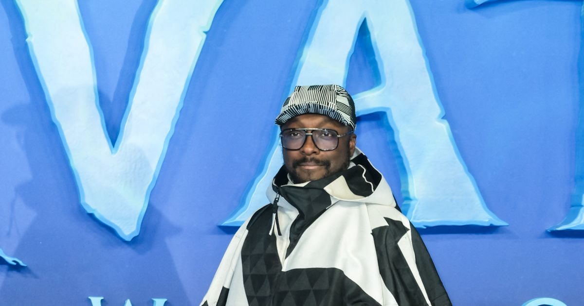 Will-I-am à la première du film Avatar : The Way of Water à Londres, le ...