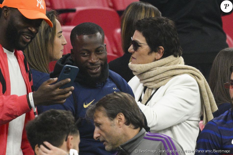 Veronique Rabiot mere de RABIOT Adrien (FRA) en tribune du match de ...