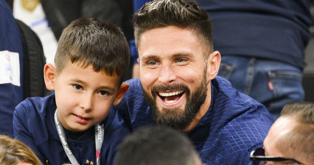 Olivier Giroud en famille - People et joueurs en famille dans les ...