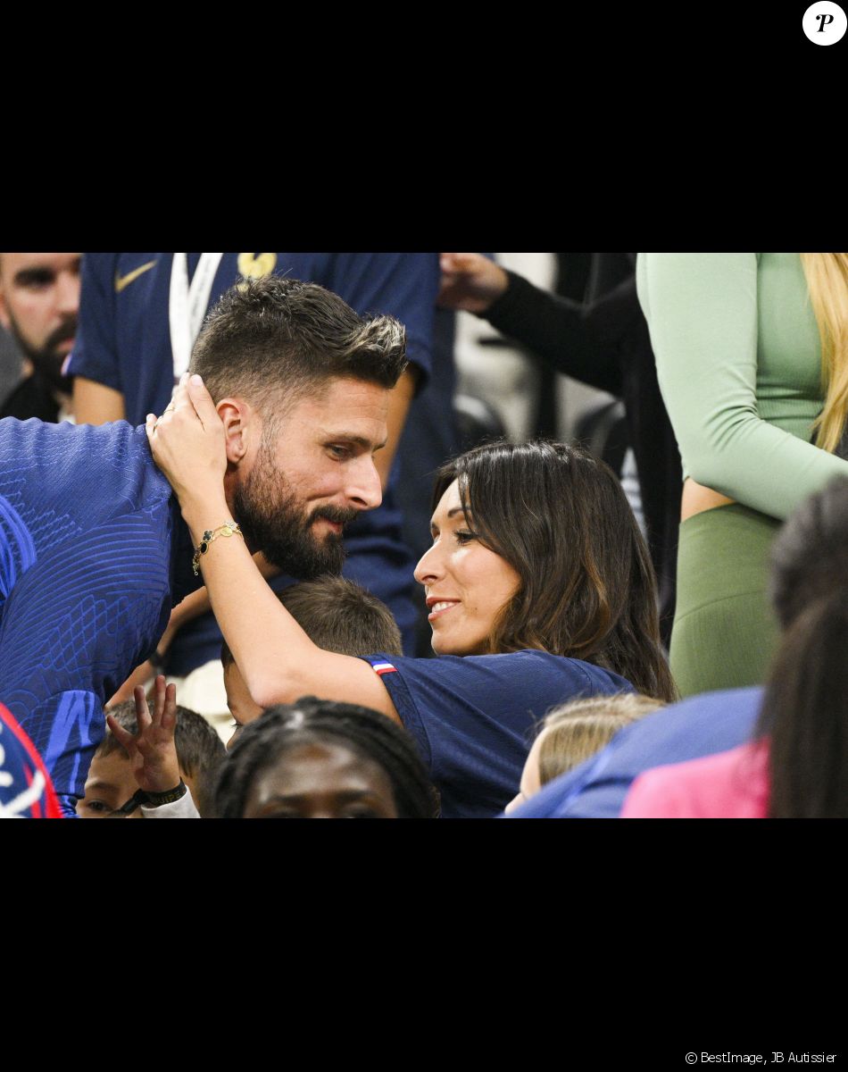 Coupe du monde : Olivier Giroud en famille, baiser enflammé avec sa ...
