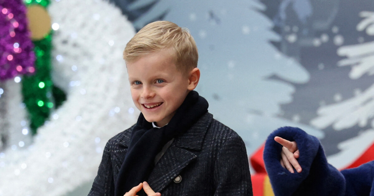 Jacques de Monaco, 8 ans et hyper élégant : il fait son rigolo devant ...