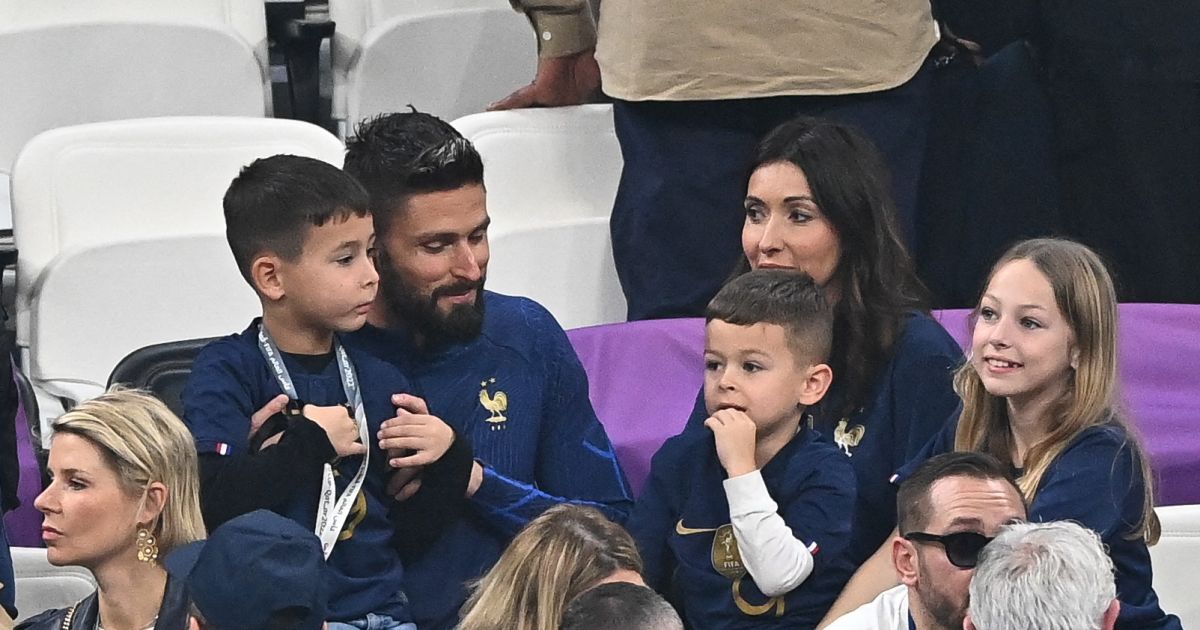 Olivier Giroud, sa femme Jennifer Giroud et leurs enfants - People et ...