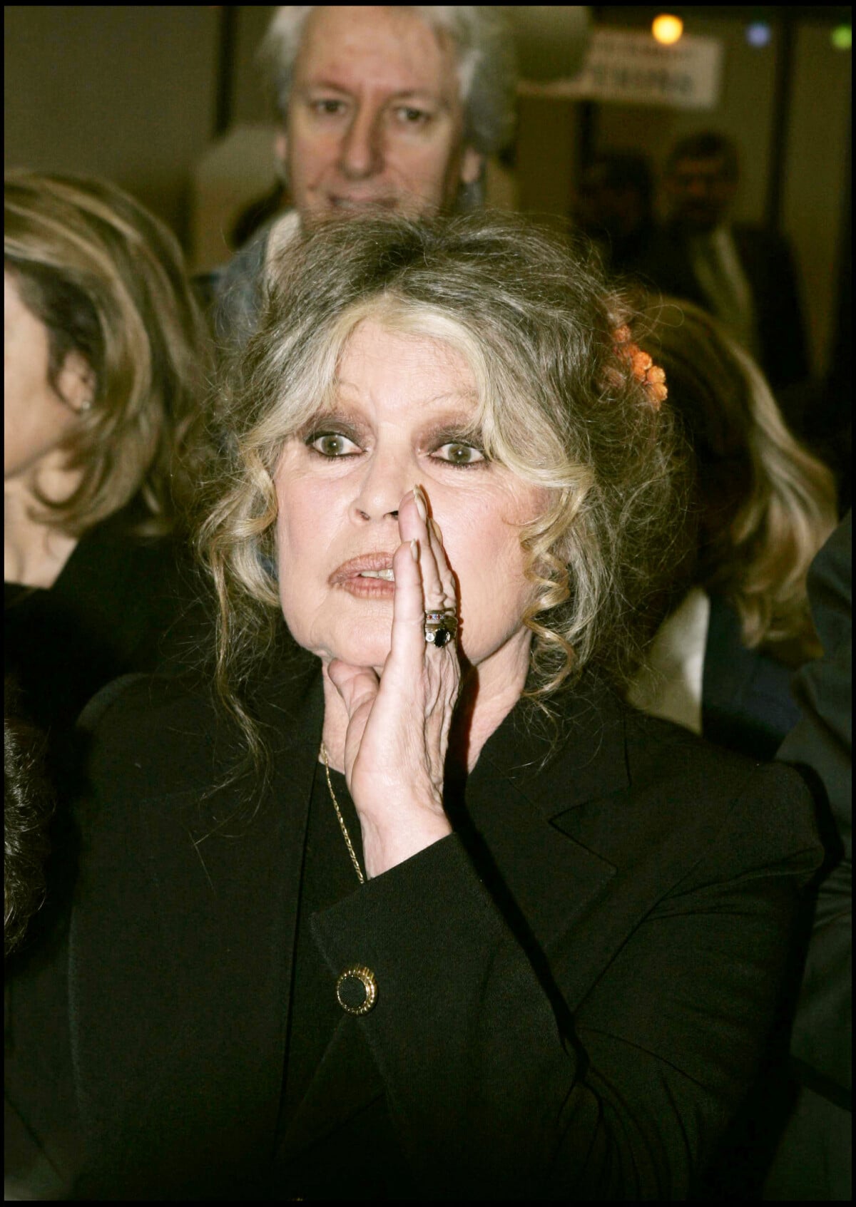 Photo : Brigitte Bardot au "Noël des animaux 2004" à Levallois-Perret ...