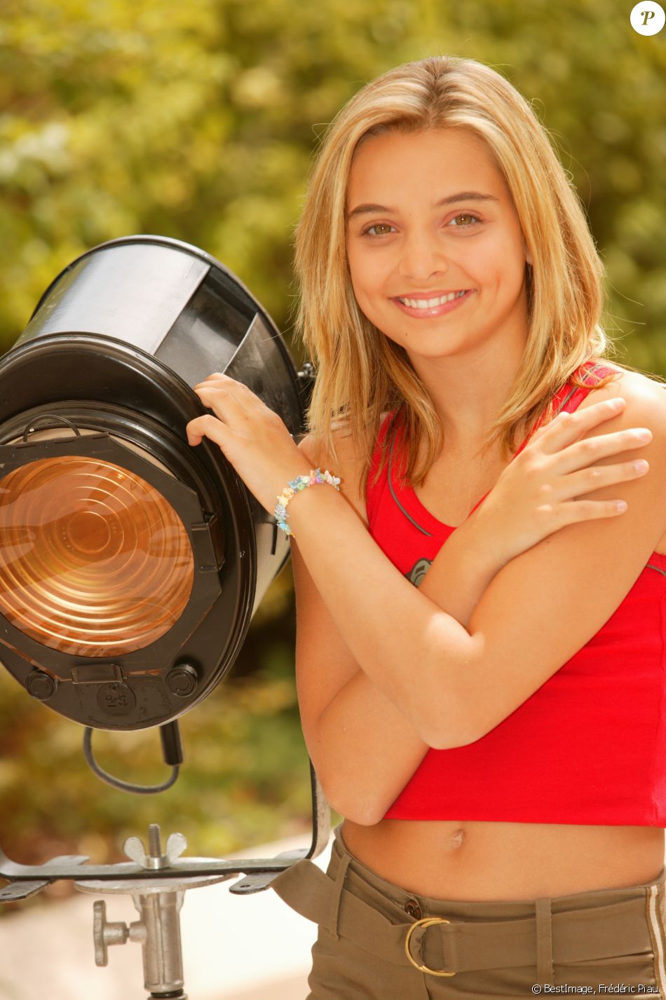 Exclusif - Priscilla Betti pose le 8 juillet 2003. © Frédéric Piau/Bestimage - Purepeople