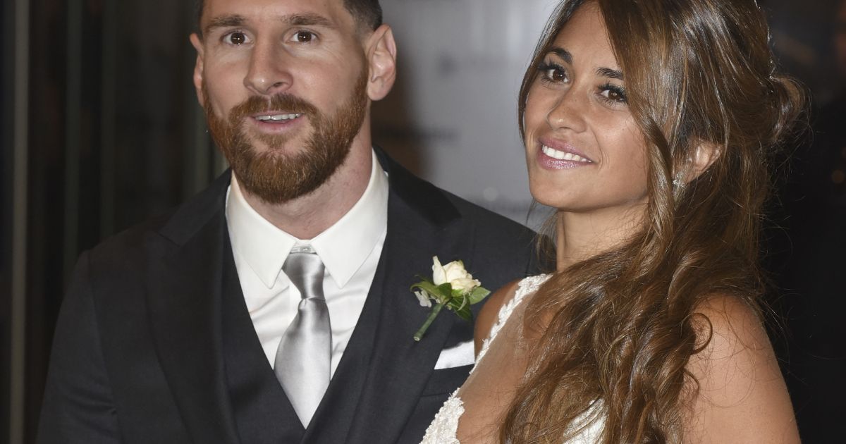 Mariage de Lionel Messi et Antonella Roccuzzo au Pullman City Center de ...