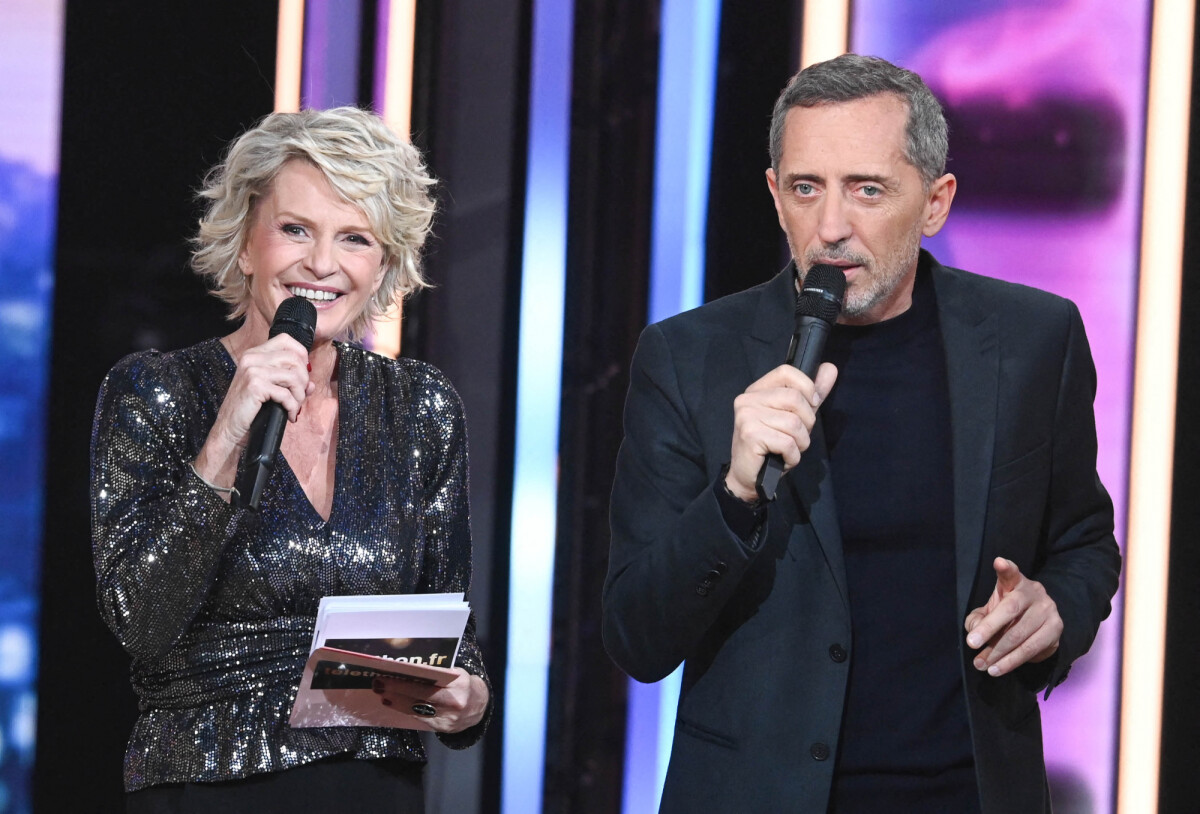 Photo : Sophie Davant et Gad Elmaleh - 36e édition du Téléthon sur le ...