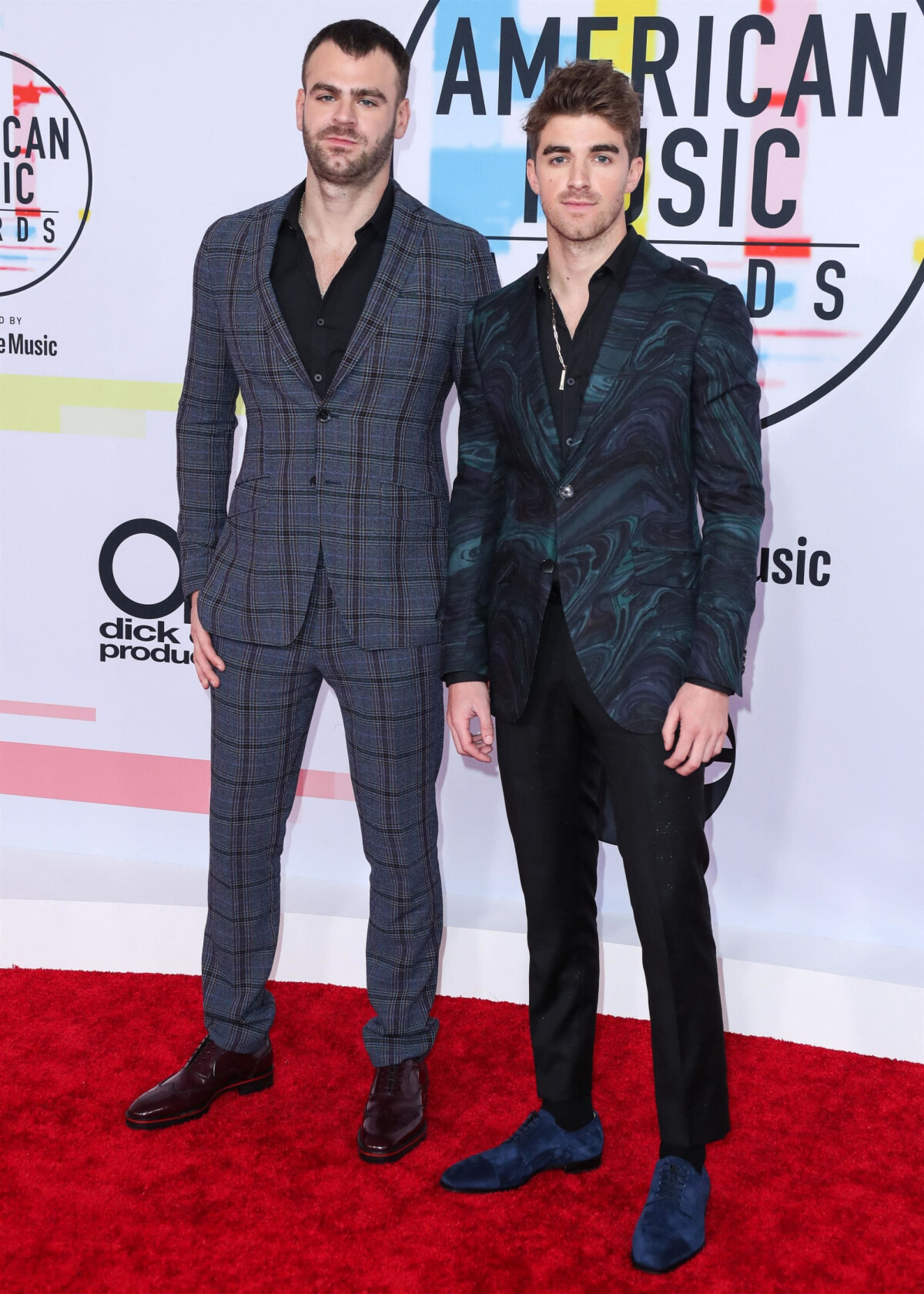 Photo : Alex Pall, Andrew Taggart, The Chainsmokers à la soirée 2018 ...