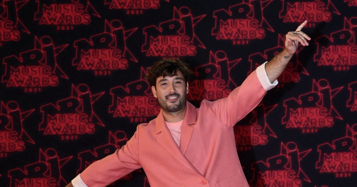Jérémy Frérot lors de la 23ème édition des NRJ Music Awards 2021 au ...