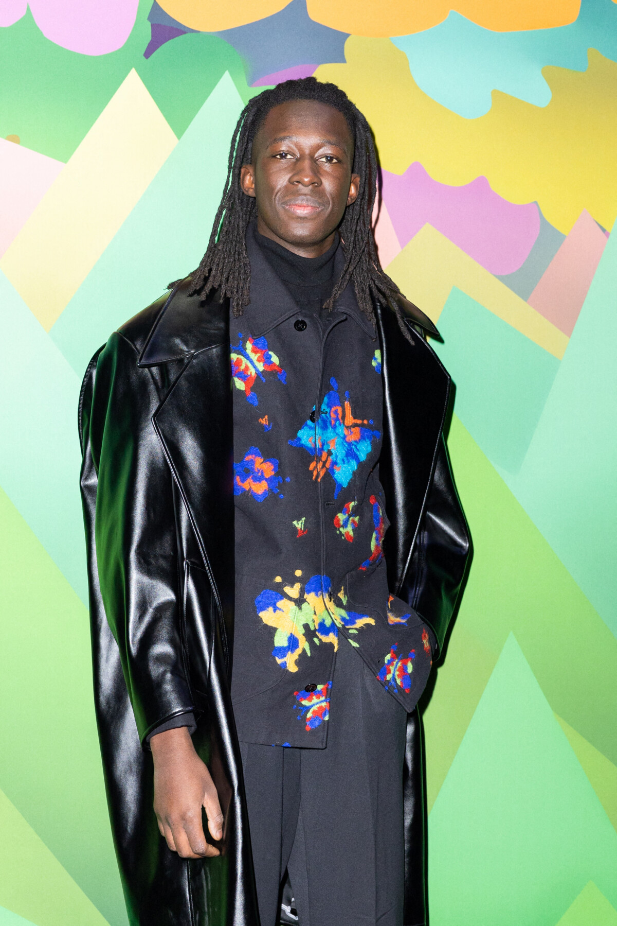Photo : Mory Sacko au photocall du défilé Louis Vuiton lors de la ...