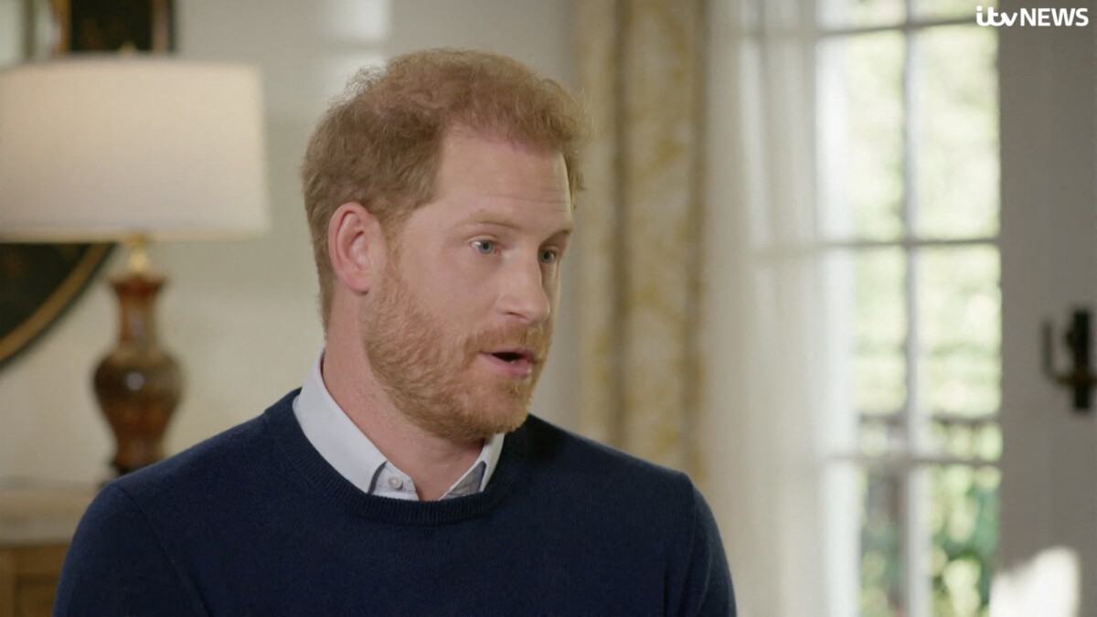 Photo : Interview du prince Harry pour la chaine ITV - Purepeople