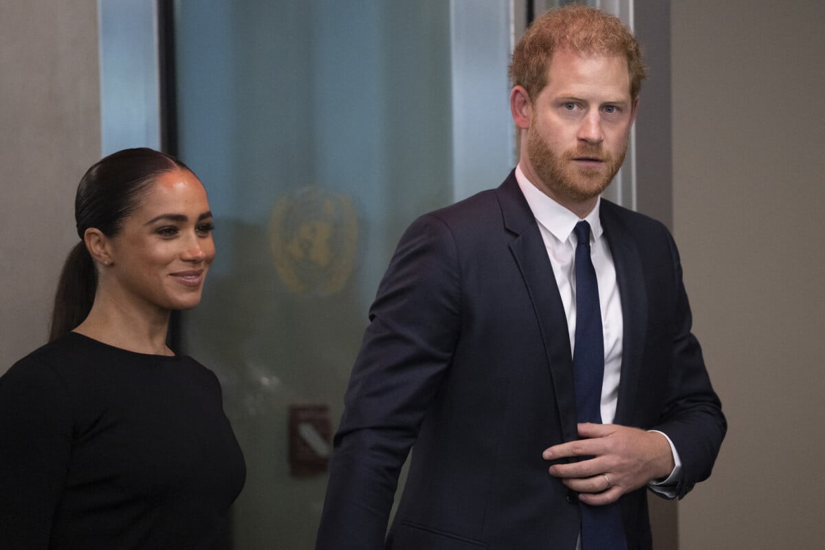 Photo : Le prince Harry, duc de Sussex et Meghan Markle, duchesse de ...