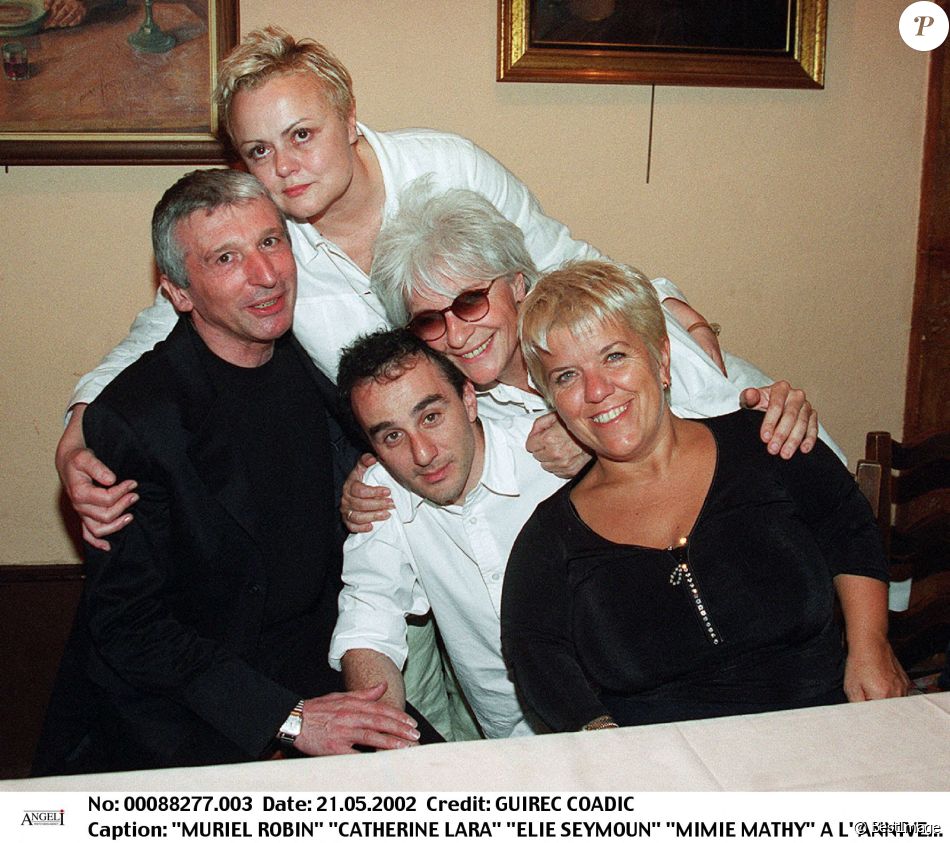 Roger Louret, Catherine Lara, Elie Semoun, Muriel Robin et Mimie Mathy ...