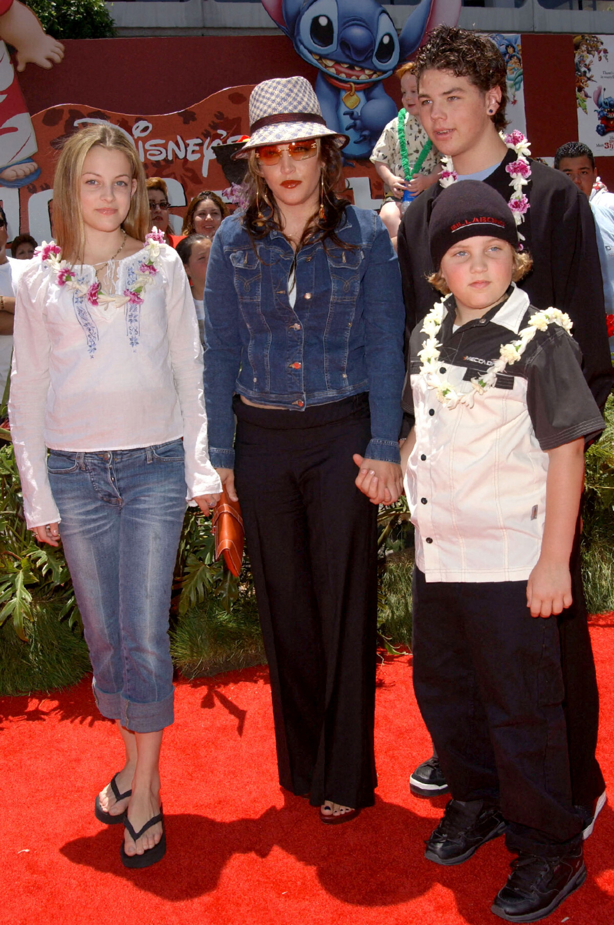 Photo : Lisa Marie Presley avec Riley Keough, Benjamin Keough et ...